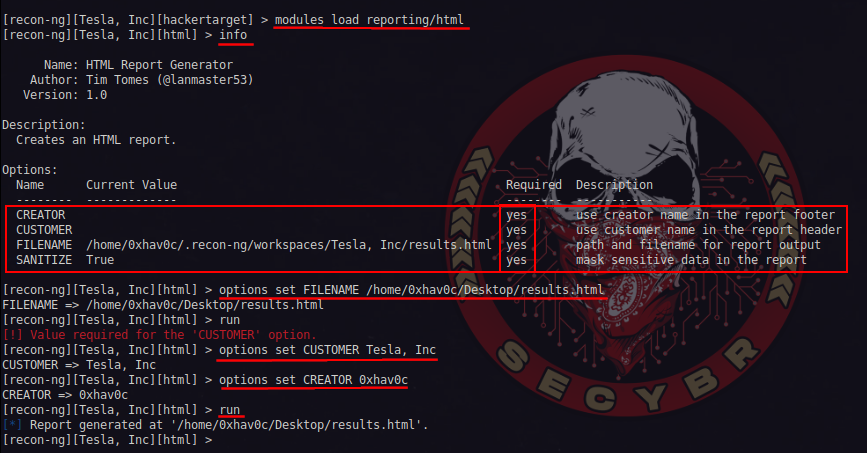Recon-ng Tutorials for Enumeration Targets | secybr | penetration ... Recon-ng Tutorials for Enumeration Targets | secybr | penetration ...